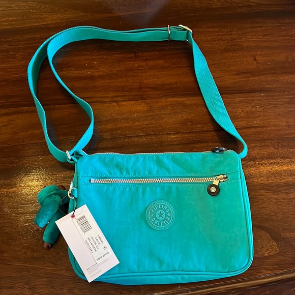 Kipling | Bags | Kipling Callie Brilliant Jade Crossbody Bag | Poshmark